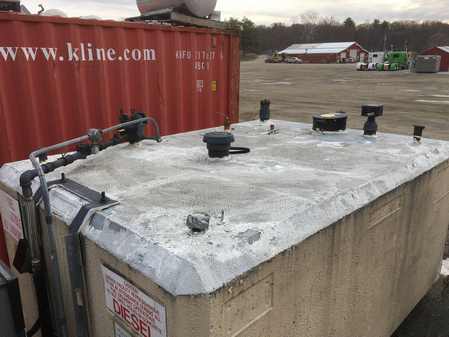 2,000 Gallon Vaulted Tank