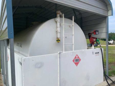 5,000 Gallon Single Wall w/ Secondary Containment Box