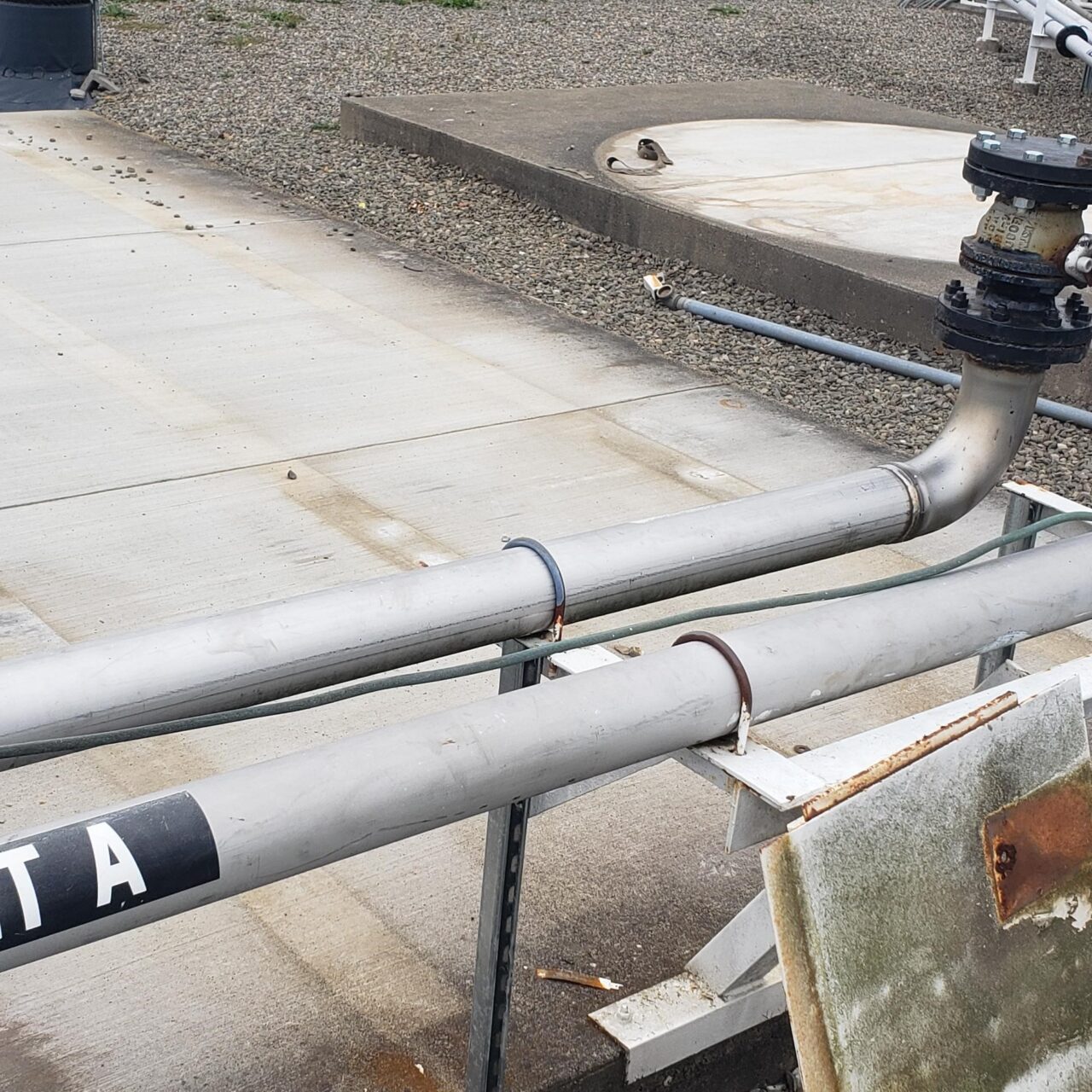 SOLD - 10,000 Gallon Vertical - Above Ground Aviation Fueling System