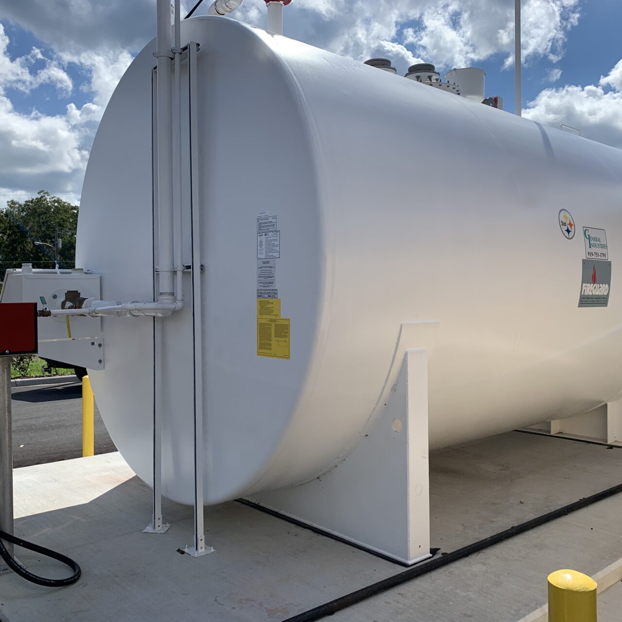 10,000 Gallon UL2085 (Fireguard®) Above-ground Fuel Storage Tank (#170747)