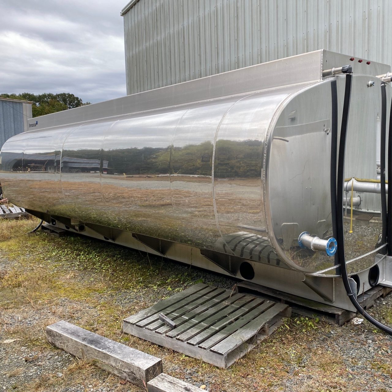SOLD - 6,340 Gallon - 2205 Stainless Steel Road Tanker Fuel Tank (#170750)