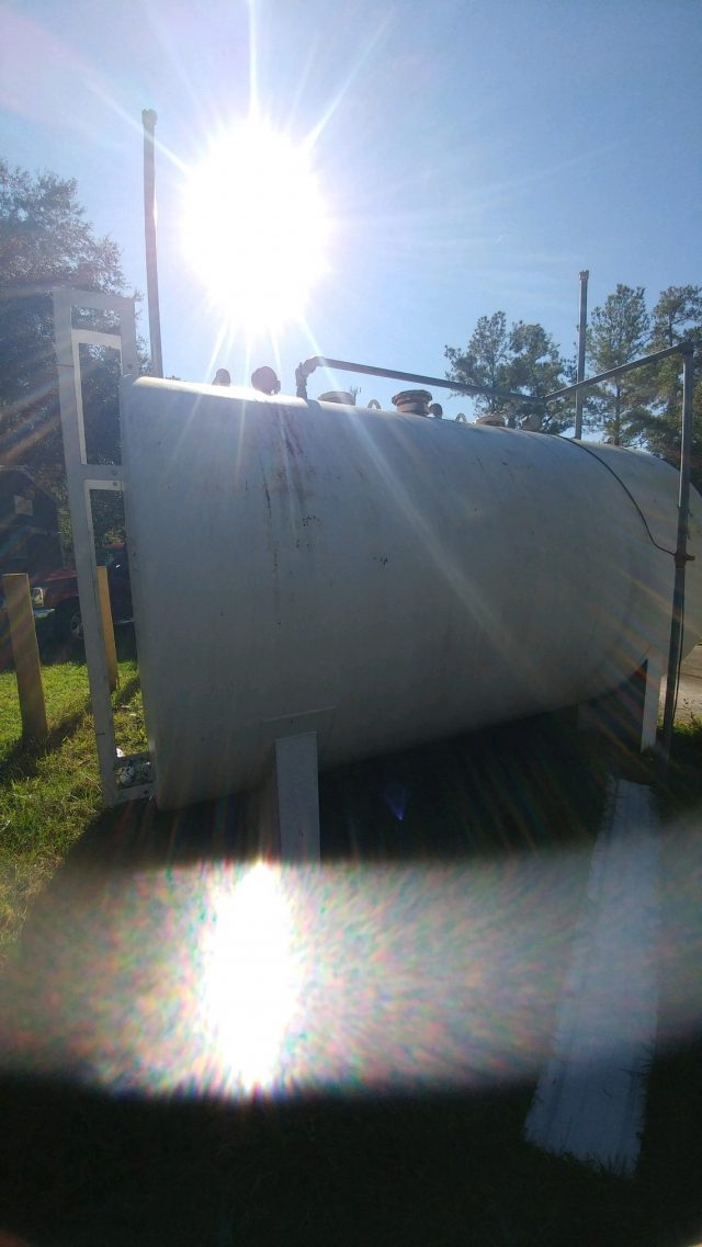 SOLD - 5,000 Gallon Above-ground Fuel Storage Tank UL142 (#170759)