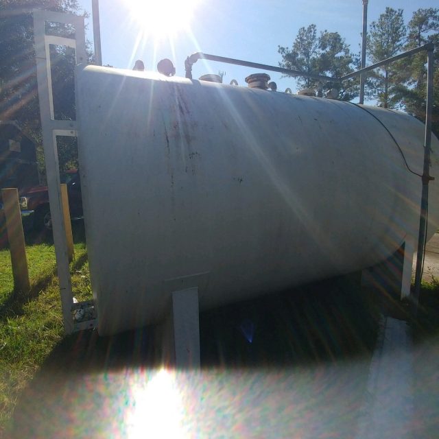 SOLD - 5,000 Gallon Above-ground Fuel Storage Tank UL142 (#170759)
