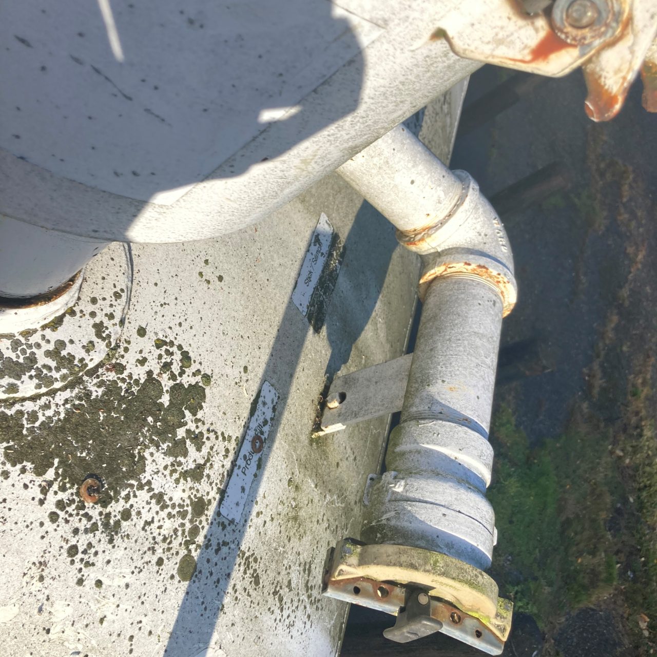 Used 2,000 Gallon Double Wall Fuel Tank