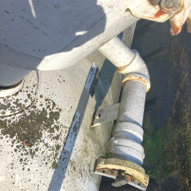 Used 2,000 Gallon Double Wall Fuel Tank