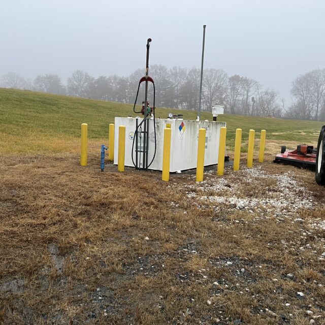 SOLD - Used 2,000 Gallon Above-Ground Fuel Storage Tank UL 2085