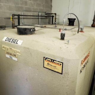 Used 3,000 Gallon Above-Ground Fuel Storage Tank UL 2085