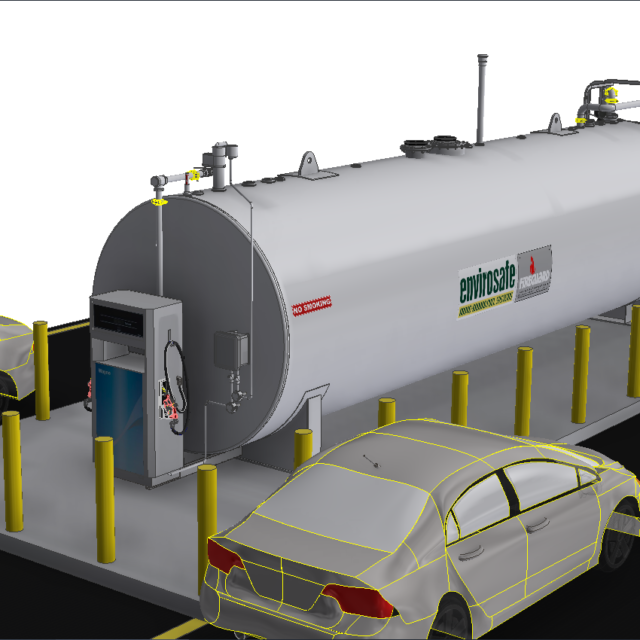 D-Fleet | 10,000 Gallon Fuel Storage and Dispensing System | Fireguard ...