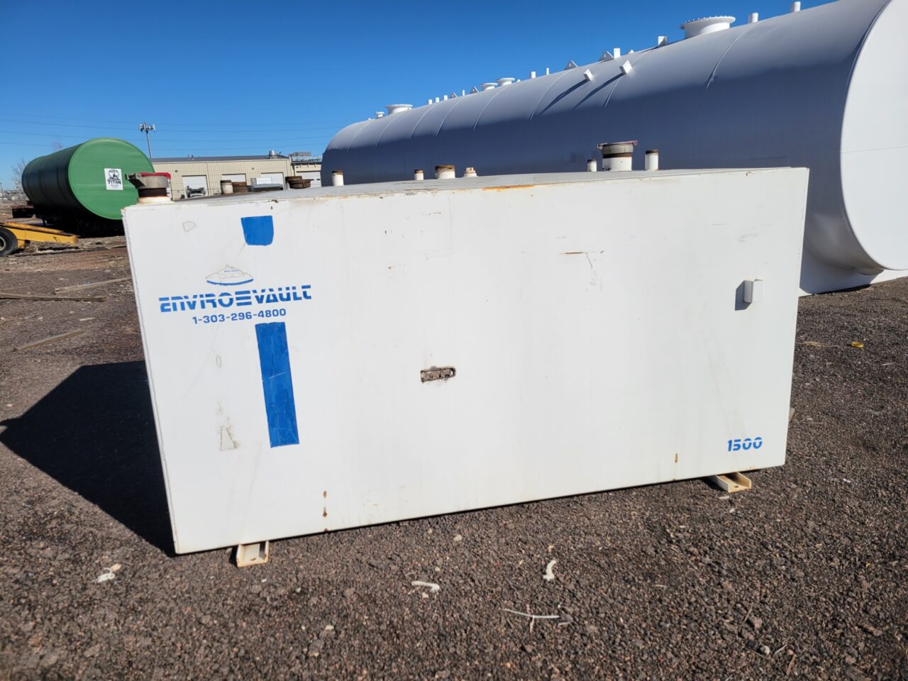 Sold - Used 1,500 Gallon UL-2085 Above-Ground Fuel Storage Tank