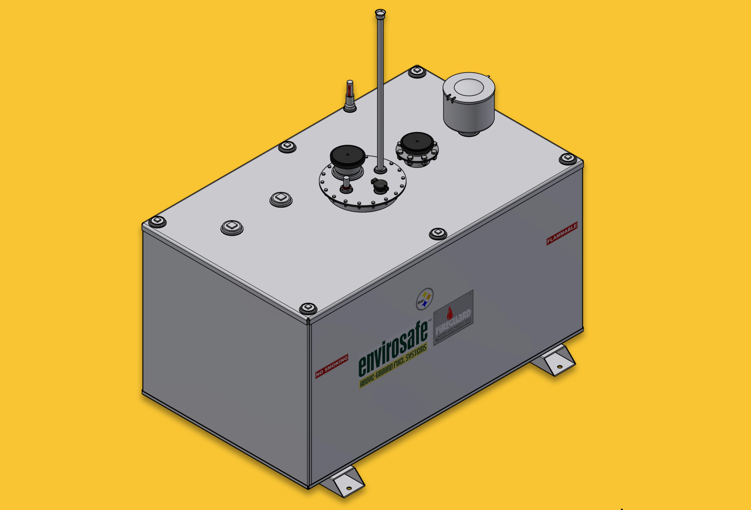 1000 Gallon Fuel Storage Tanks That Meet UL2085 Standards