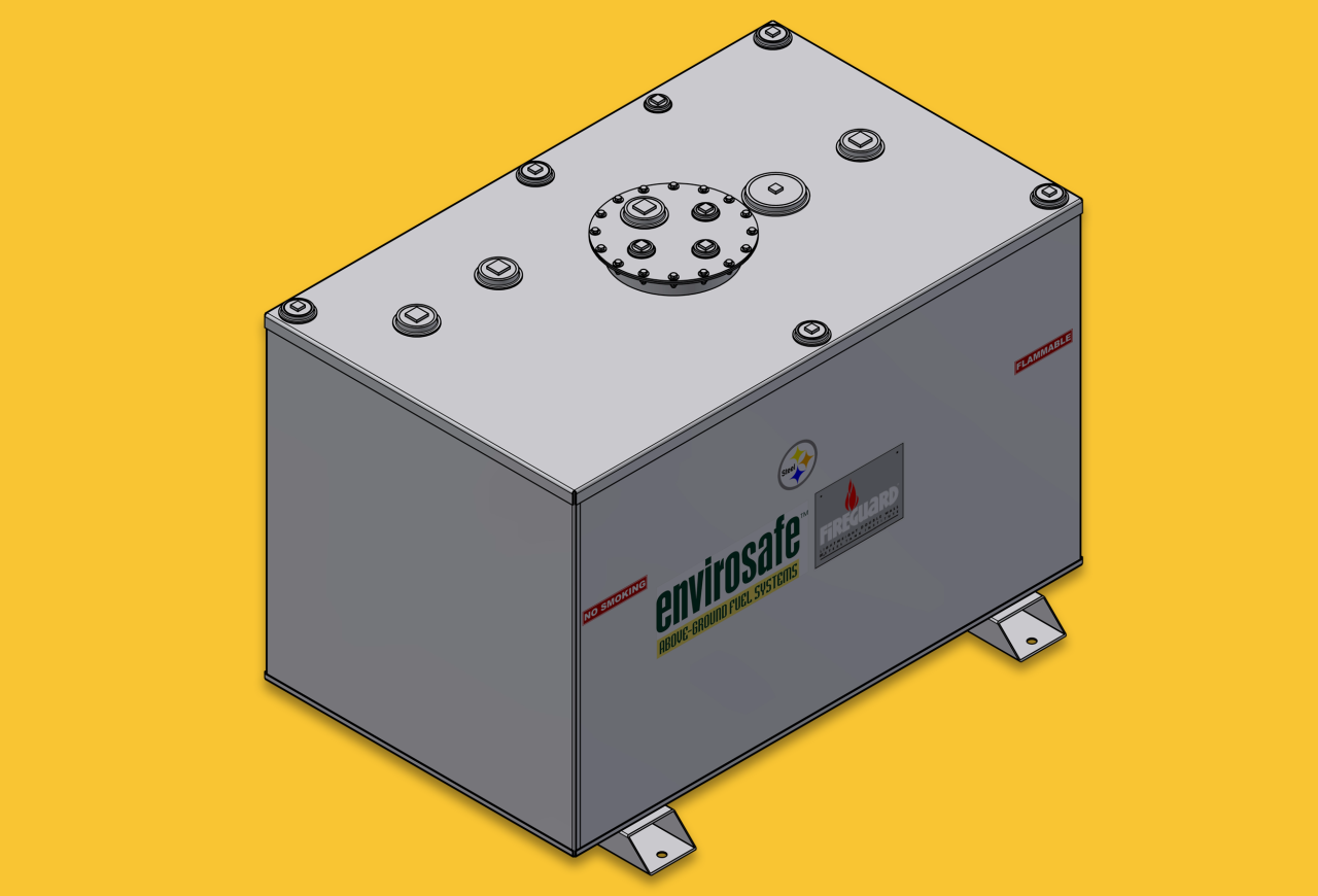 500 Gallon Fuel Storage Tanks That Meet UL2085 Standards