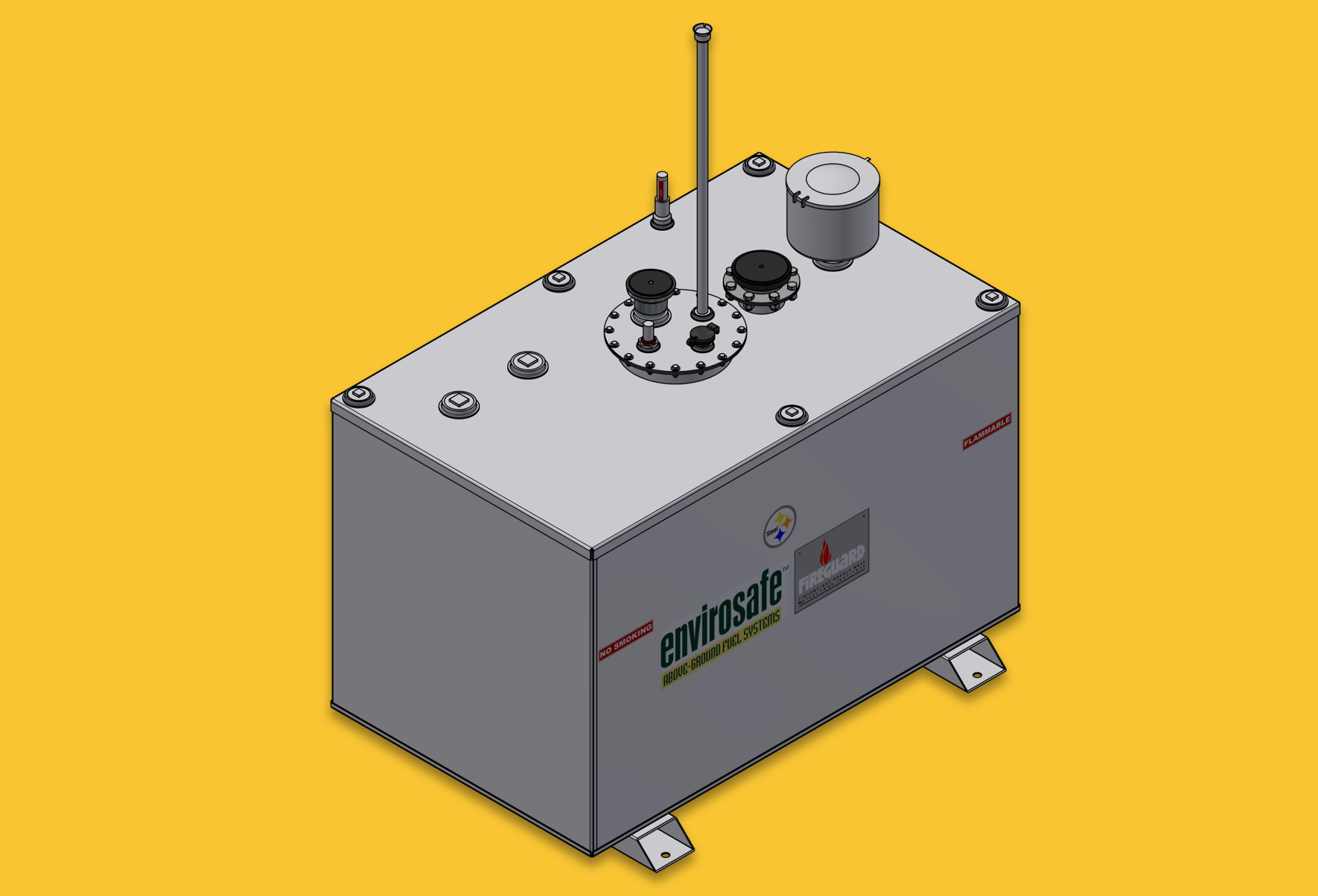 500 Gallon Fuel Storage Tanks That Meet UL2085 Standards