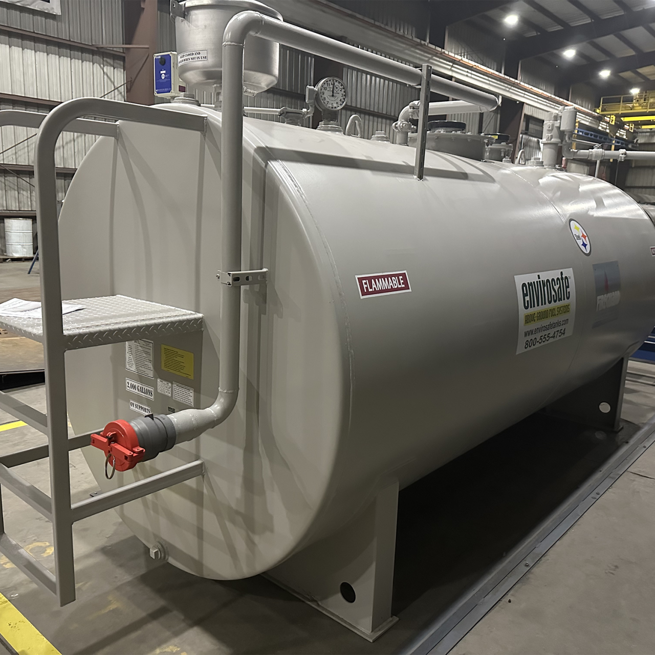 Custom | 2,000 Gallon Fuel Storage and Dispensing System | Fireguard ...