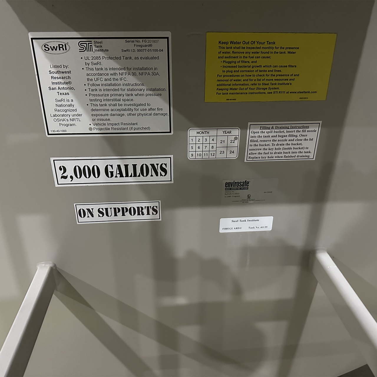 Custom | 2,000 Gallon Fuel Storage and Dispensing System | Fireguard ...