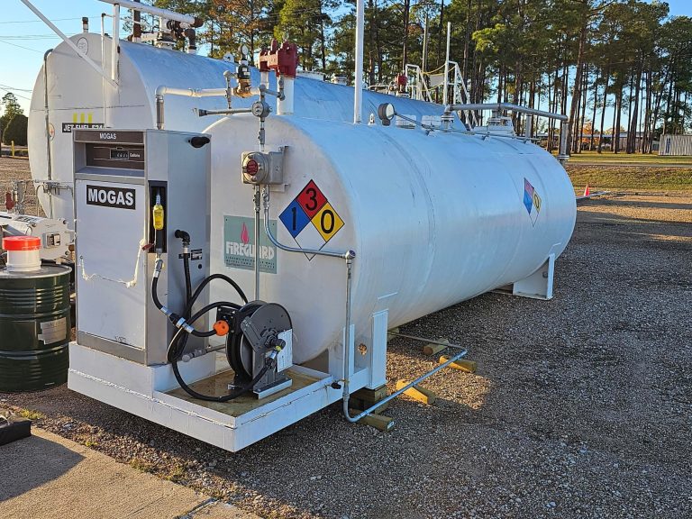 Used 2,500 Gallon Fireguard Above-Ground Fuel Storage System